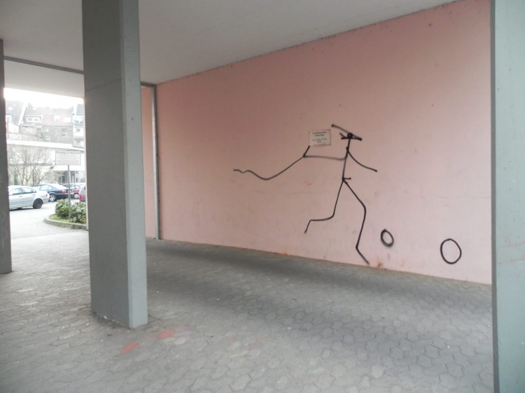 Kunst-Asyl für Harald Naegeli | Düsseldorf entdecken