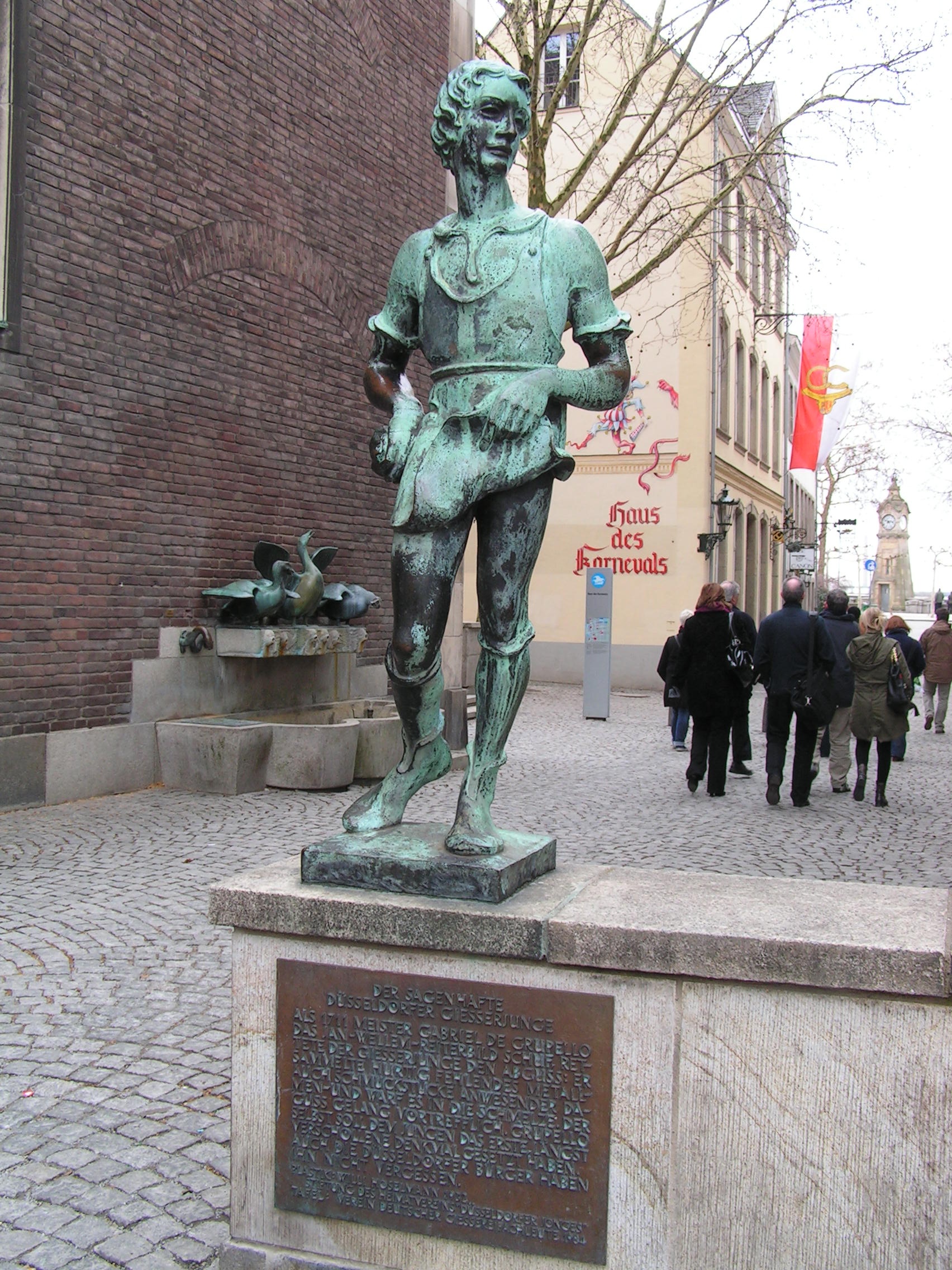 Der Gießerjunge rettet das Kurfürsten-Standbild | Düsseldorf entdecken