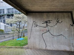 Kunst-Asyl für Harald Naegeli | Düsseldorf entdecken